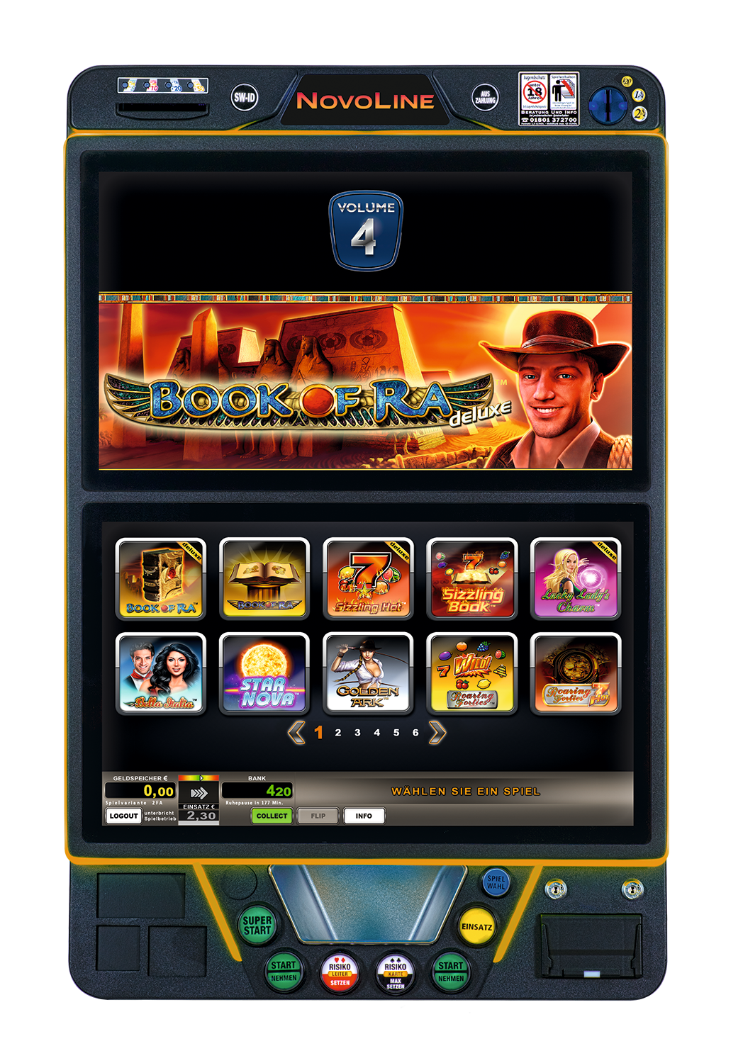 Technomat Spielautomaten - Novoline