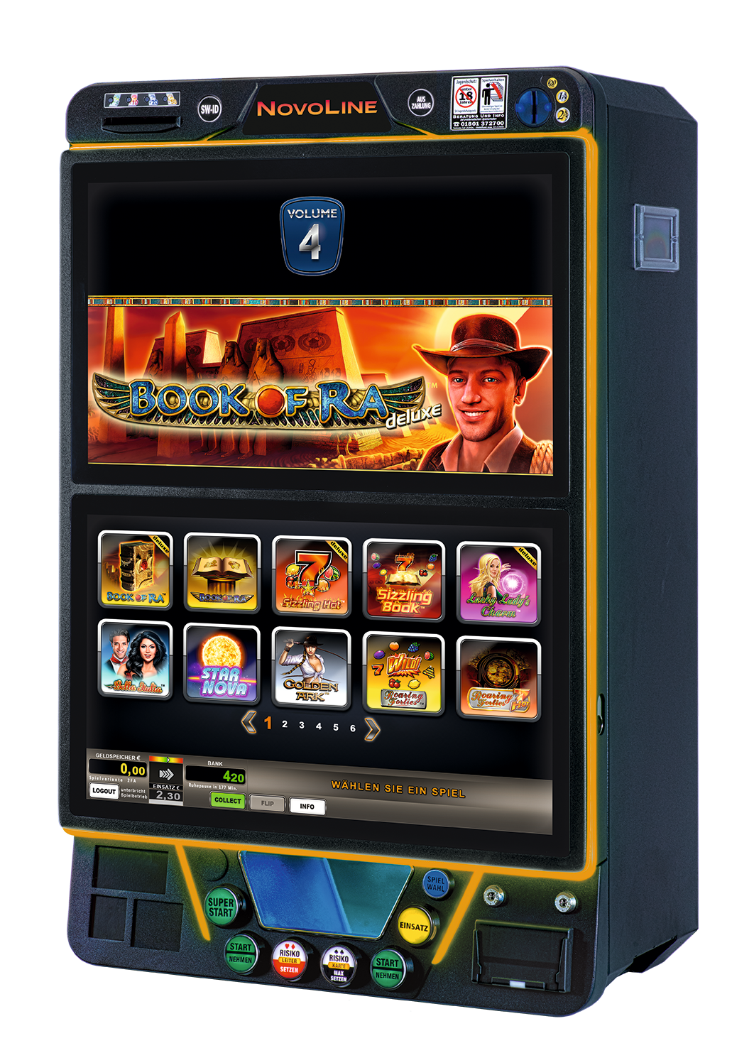 Technomat Spielautomaten - Novoline